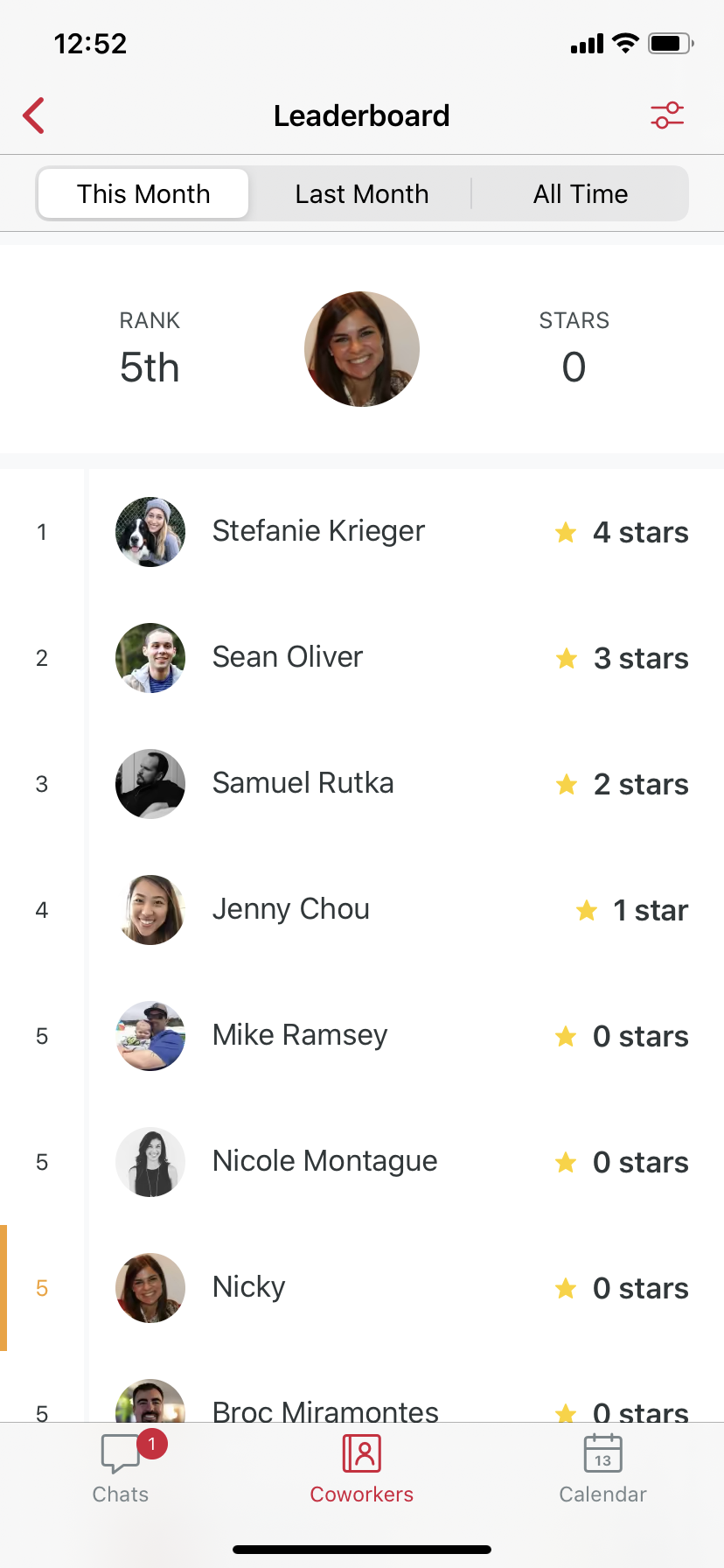 Crew Tips: How to access and use the Gold Star Leaderboard